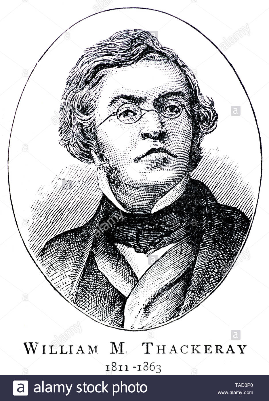 Illustration william makepeace thackeray hi-res stock photography and ...