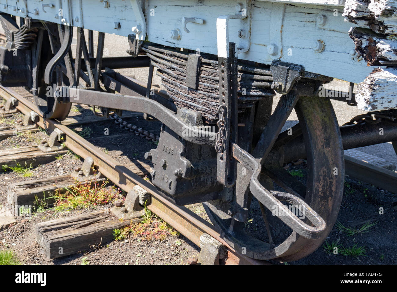 Winding Pulley at Middleton Top Restored Steam Engine House ,High Peak ...