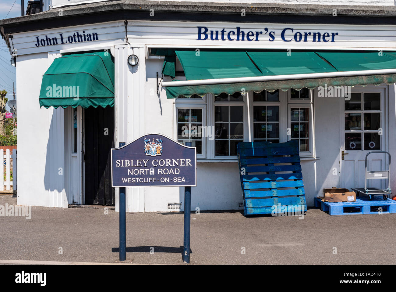 John Lothian Butcher's Corner on Sibley Corner, North Road, Westcliff ...