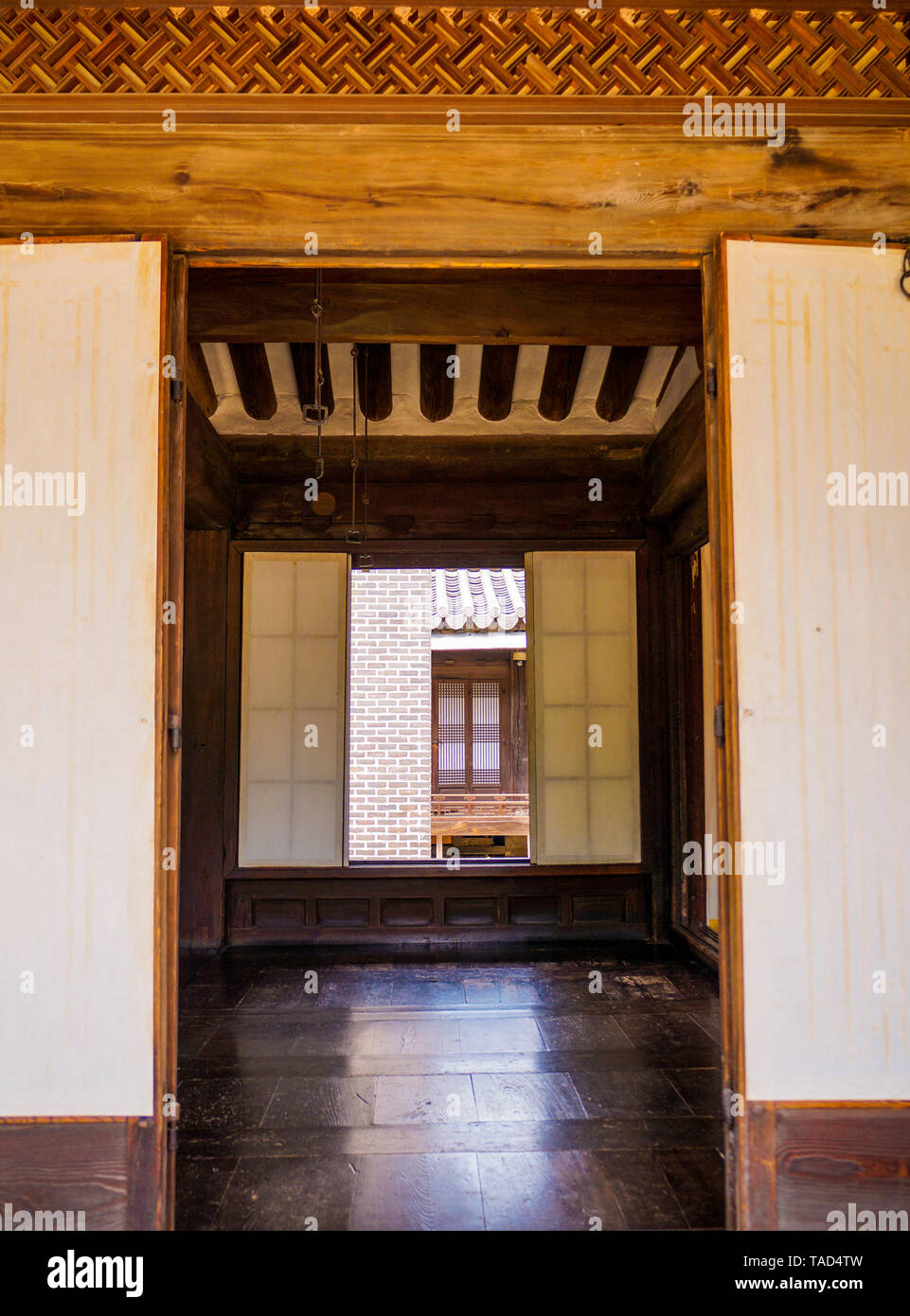 Travel to Seoul in Korea - Hanok Landscape Stock Photo - Alamy