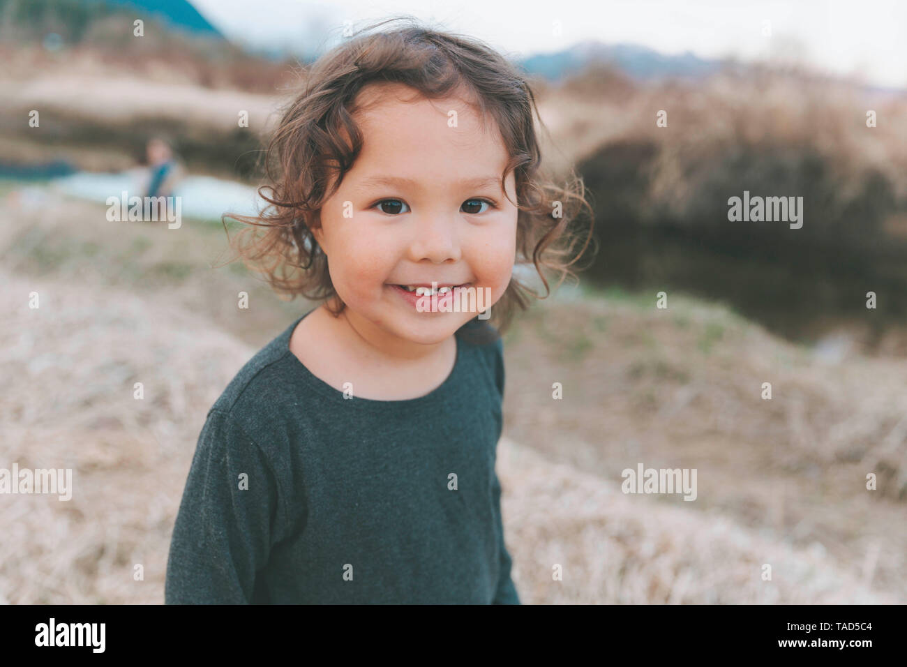 Little boy in the water hi-res stock photography and images - Alamy