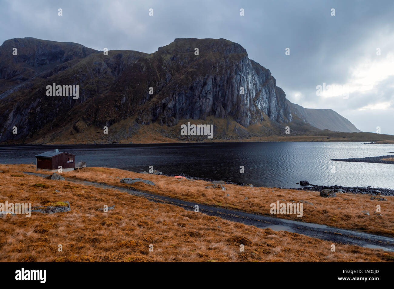 Norway, Lofoten Islands, Eggum Stock Photo - Alamy