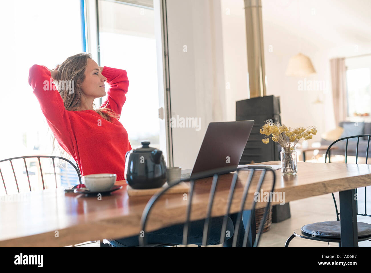 Dining table a hi-res stock photography and images - Alamy