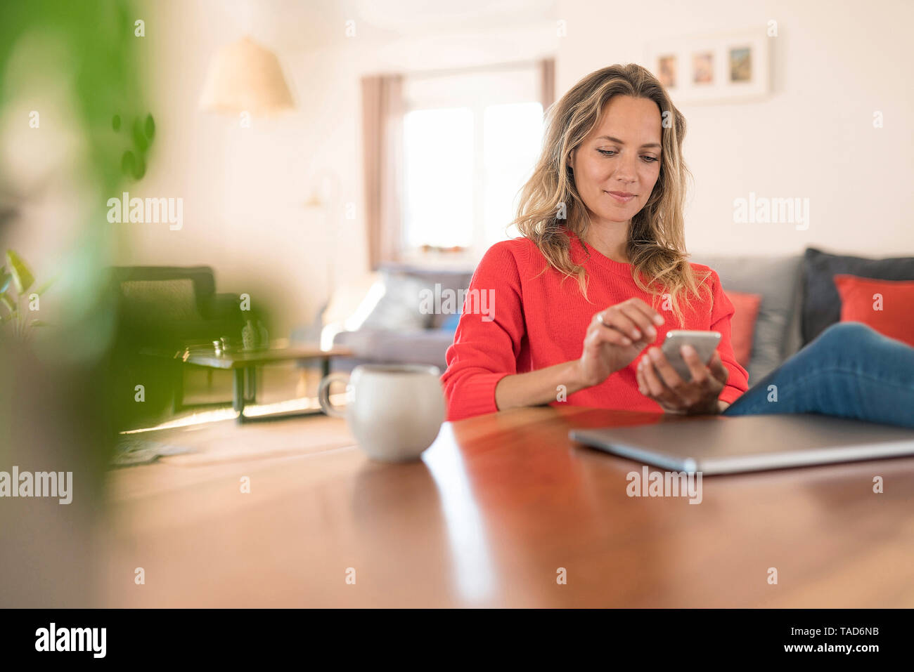 On dining table hi-res stock photography and images - Alamy