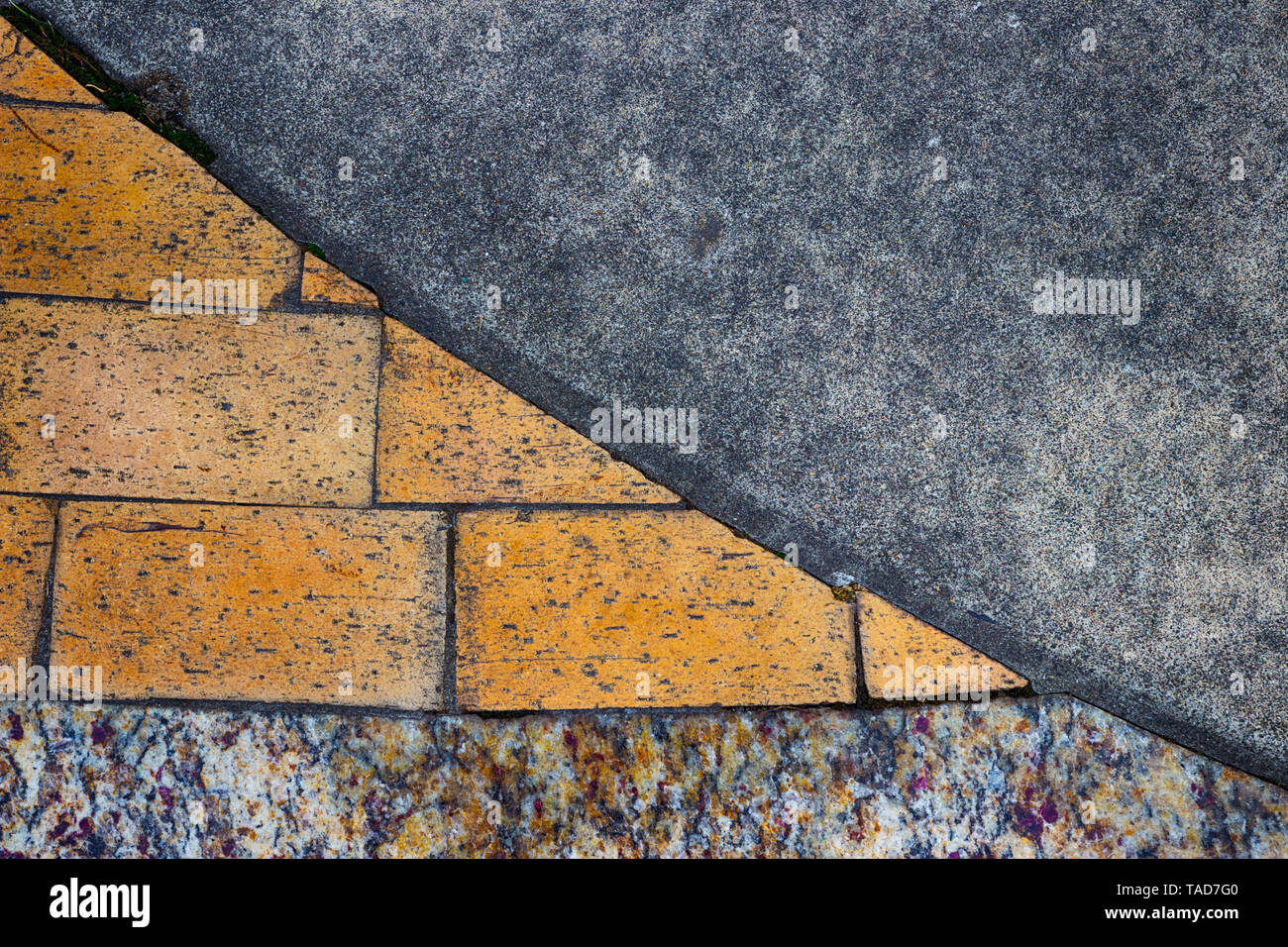 Stone rock brick block pattern texture in normal light Stock Photo - Alamy