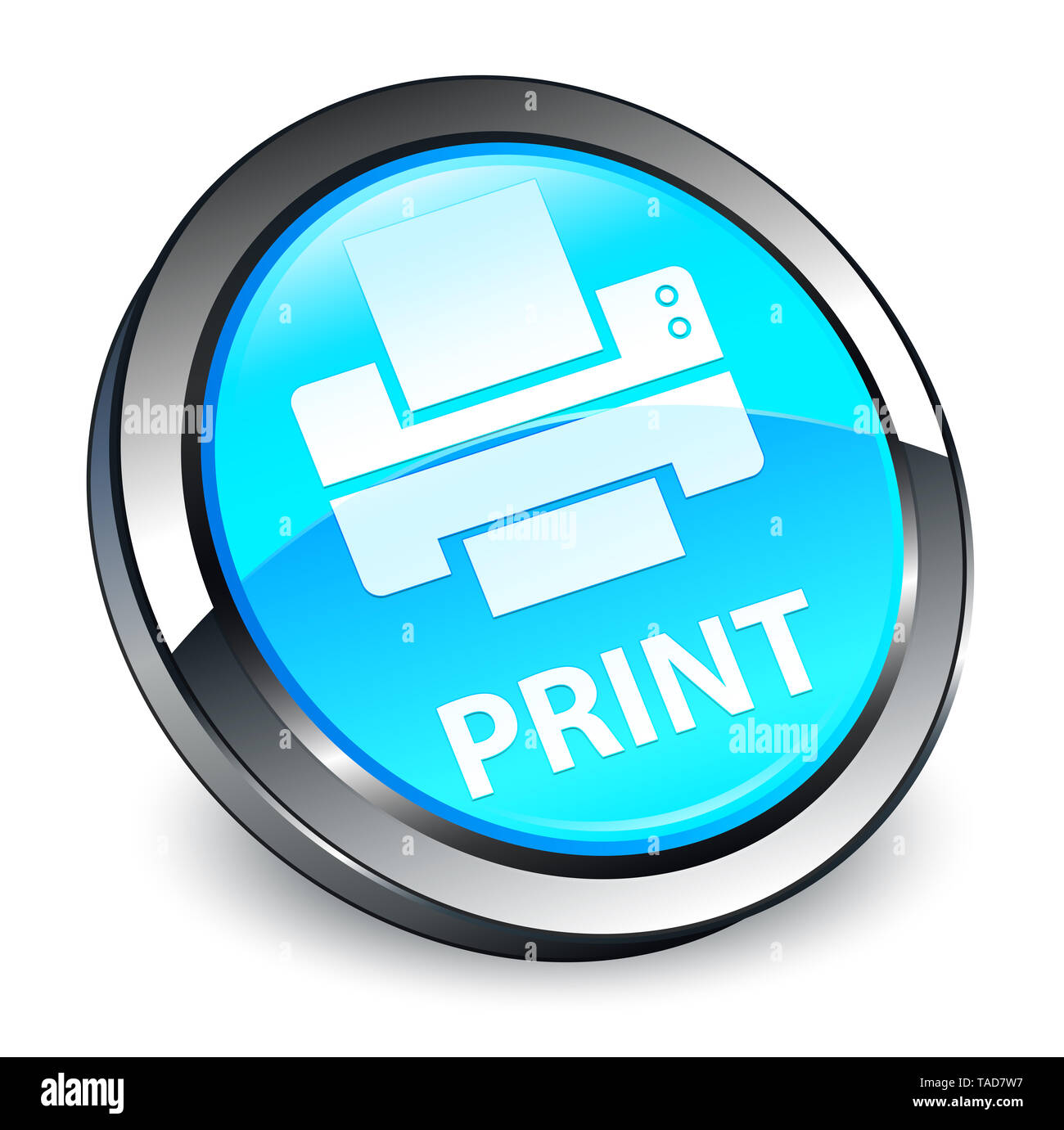 Print Button Icon Green