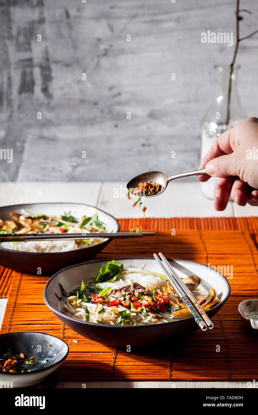 Vietnamese rice noodle hi-res stock photography and images - Alamy