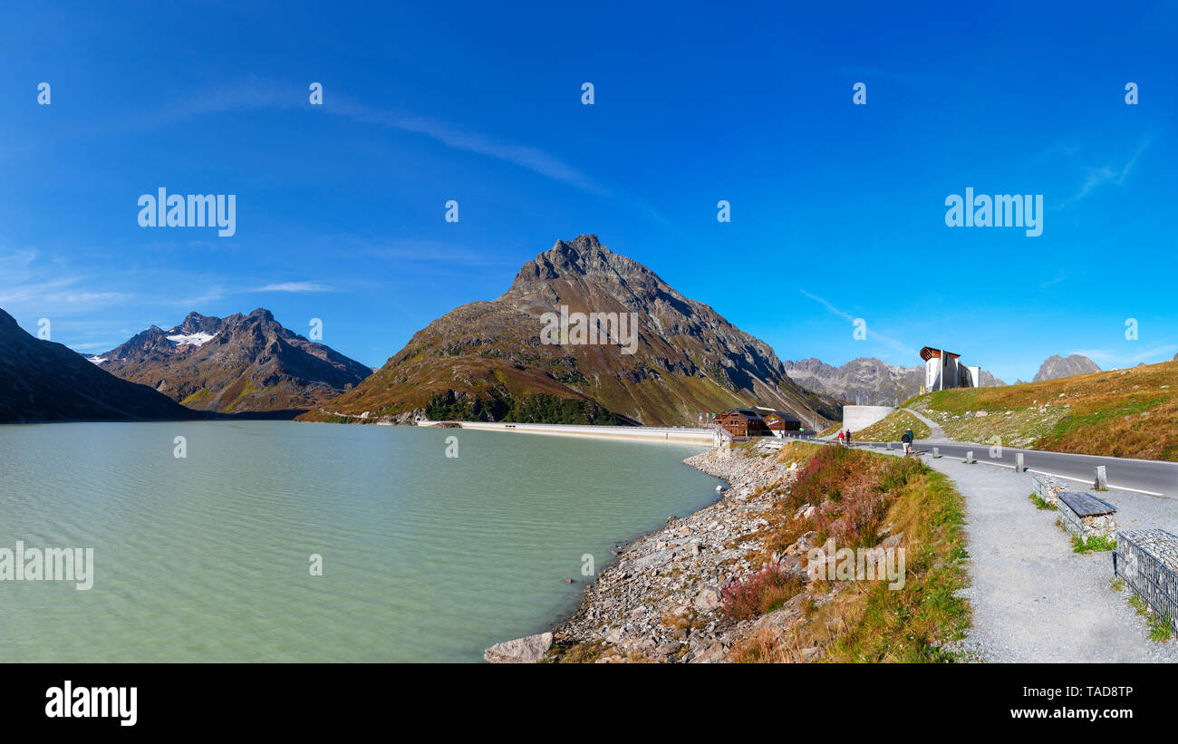 Austria, Vorarlberg, Bielerhoehe, Silvretta Reservoir Stock Photo - Alamy