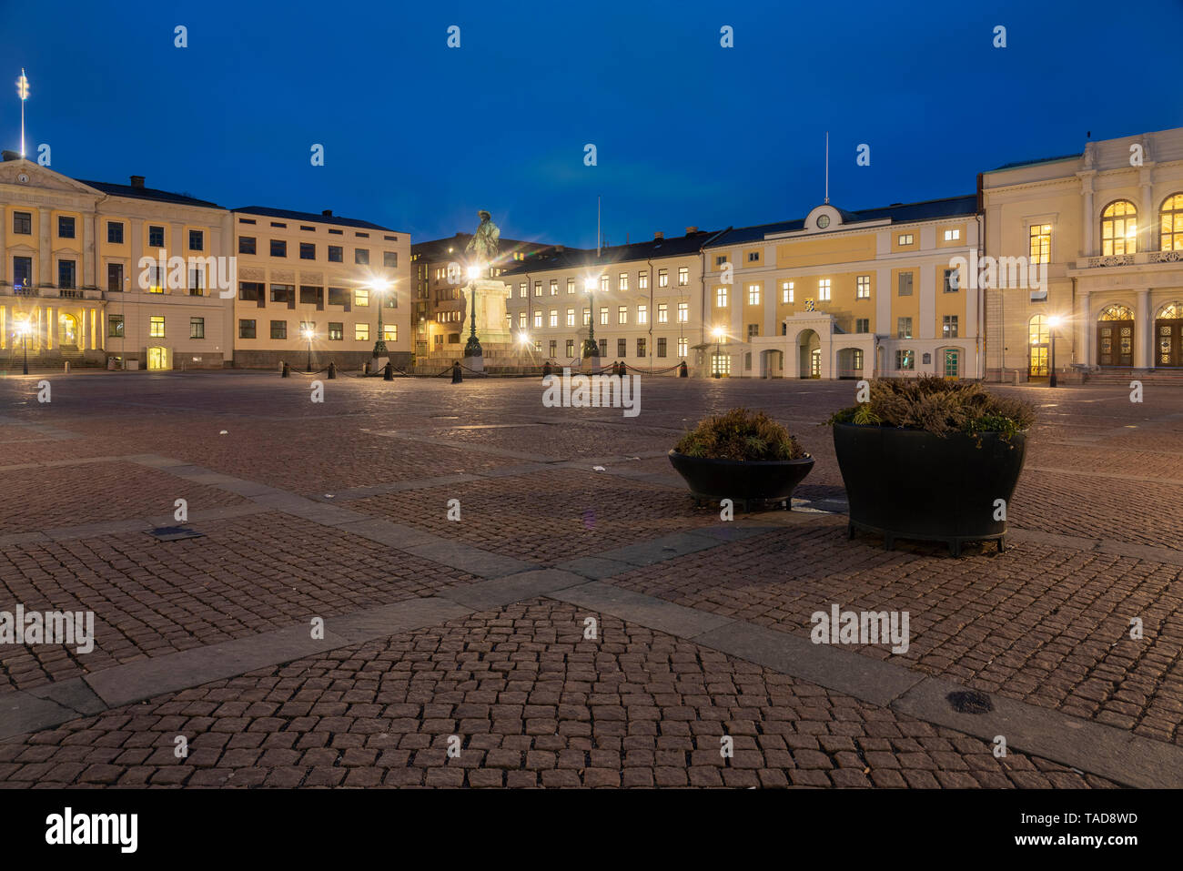 Town hall at gustav adolfs torg hi-res stock photography and images - Alamy