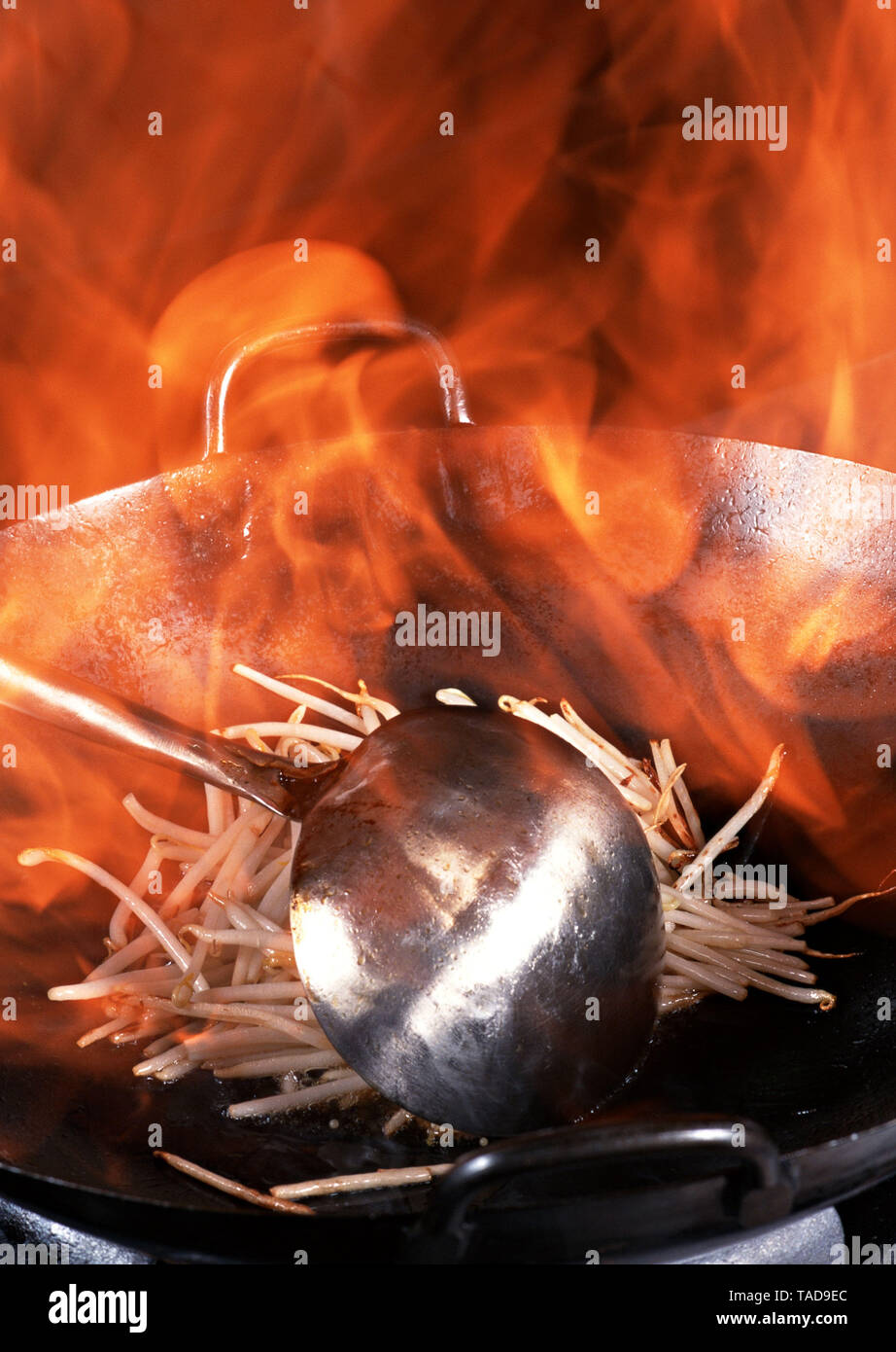 the process of cooking unique and attractive Asian food Stock Photo - Alamy