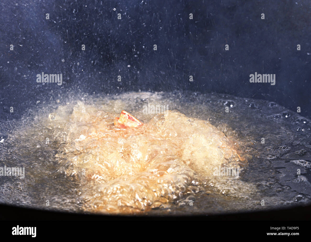 the process of cooking unique and attractive Asian food Stock Photo - Alamy