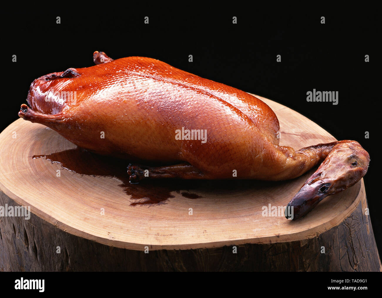 delicious roast duck typical Asian food Stock Photo - Alamy