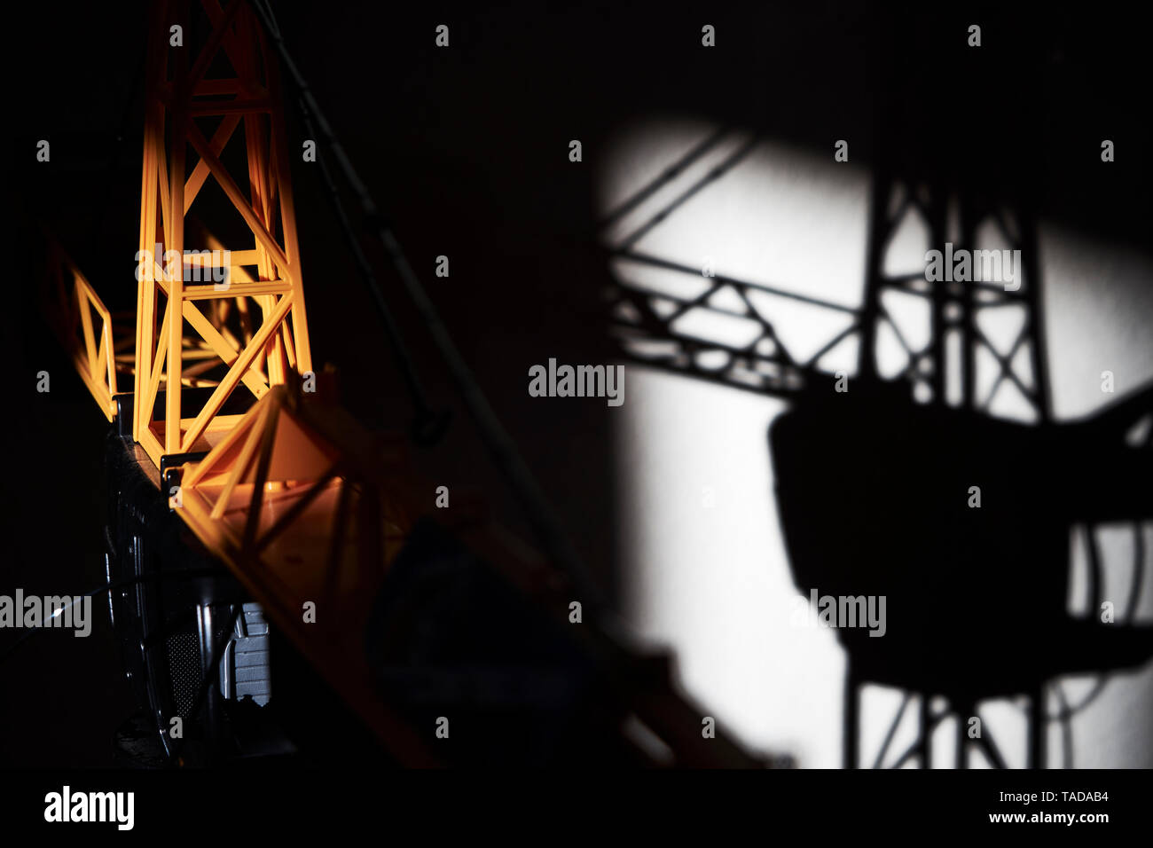 Toy crane hi-res stock photography and images - Alamy