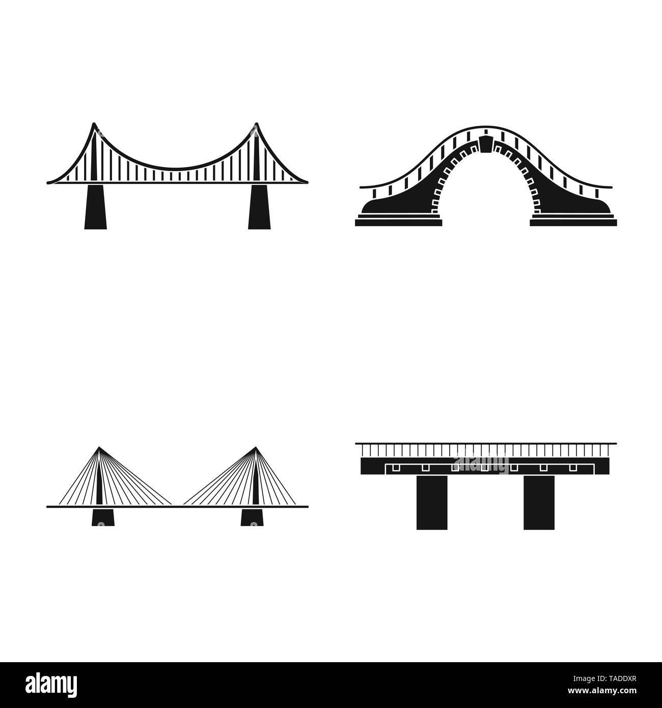 Vector Illustration Of Construct And Side Symbol Set Of Construct And 8882