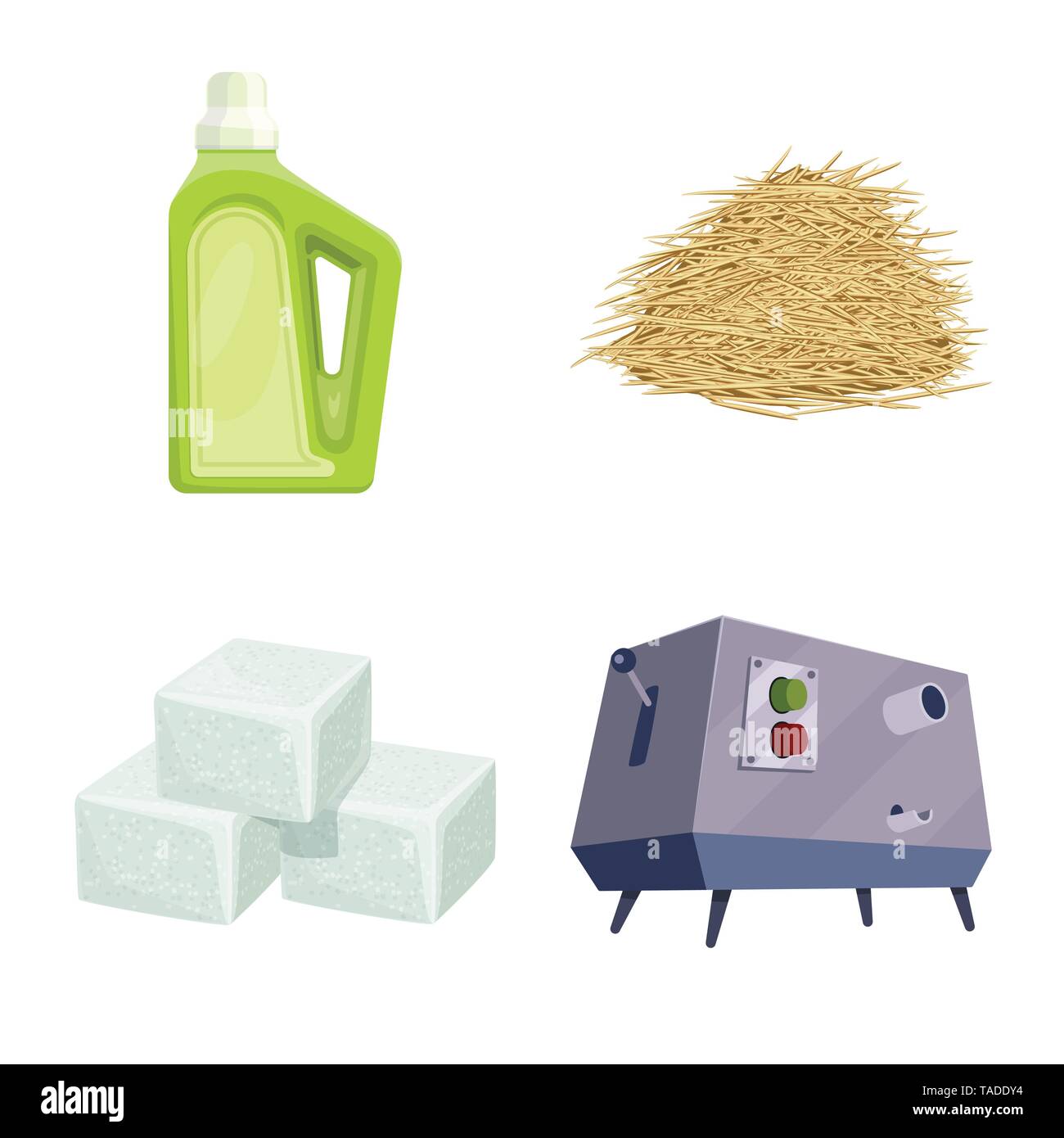 Raw material extraction Stock Vector Images - Alamy