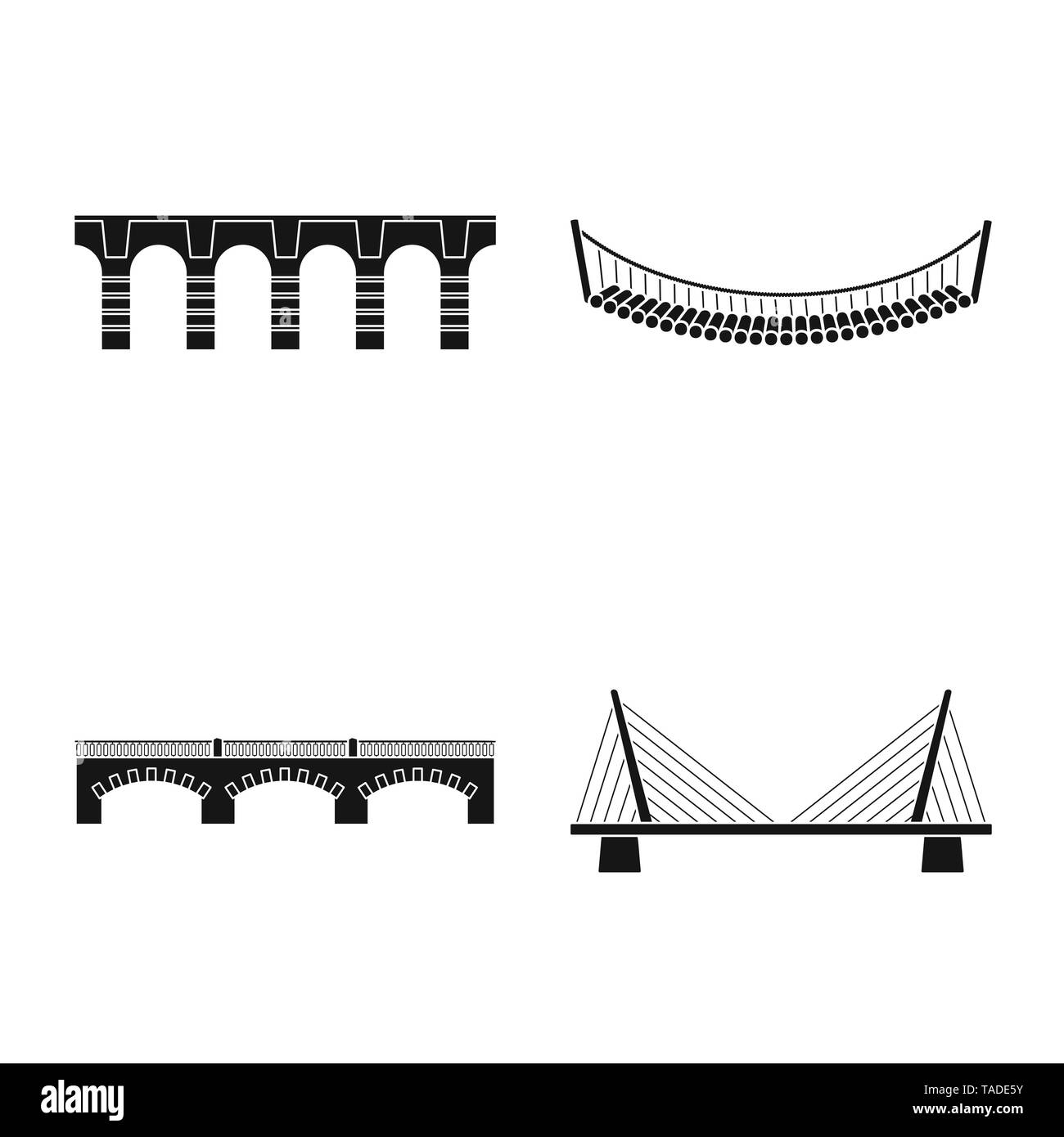 Vector design of construct and side logo. Collection of construct and ...