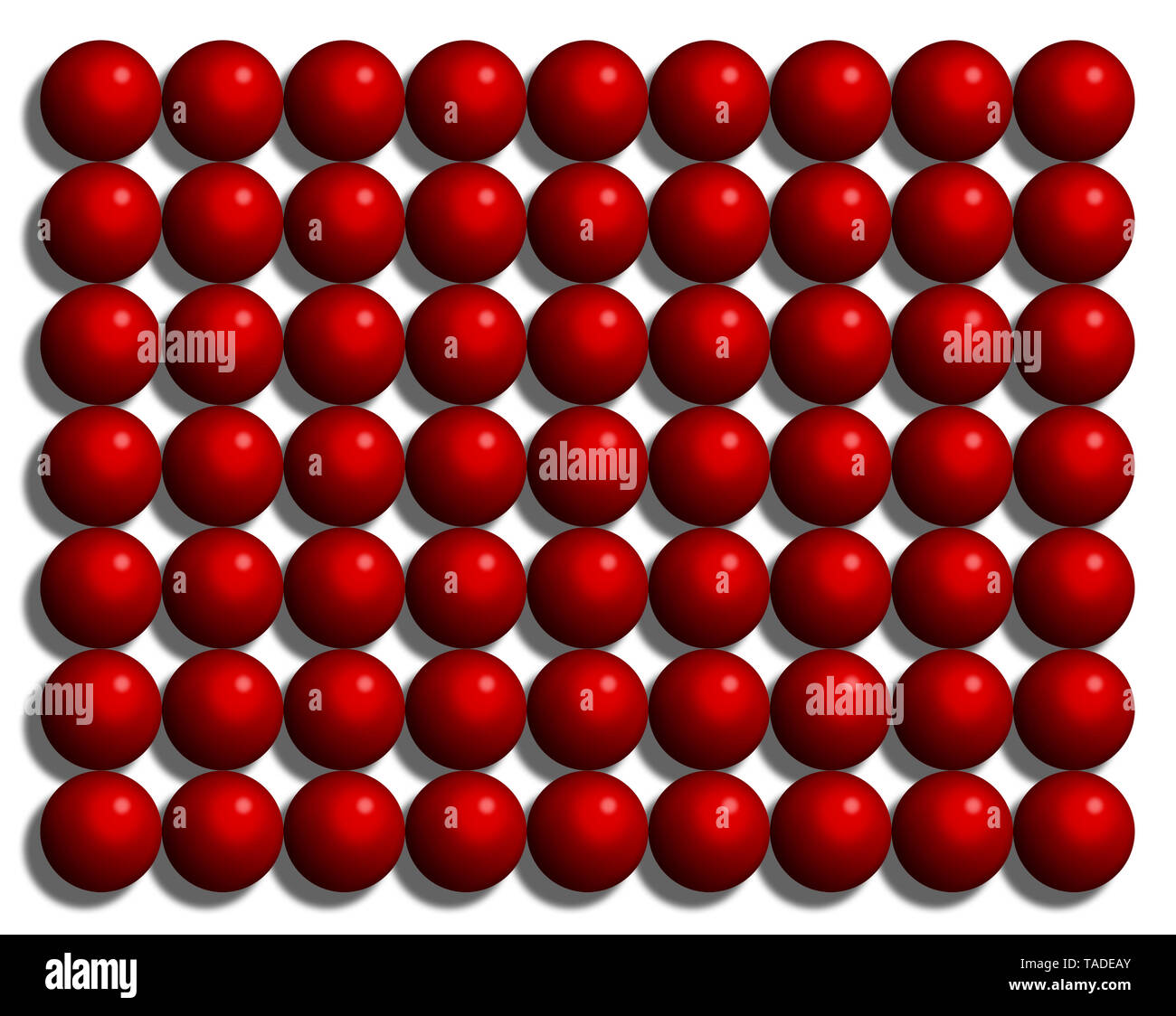 All Red Balls With Pool