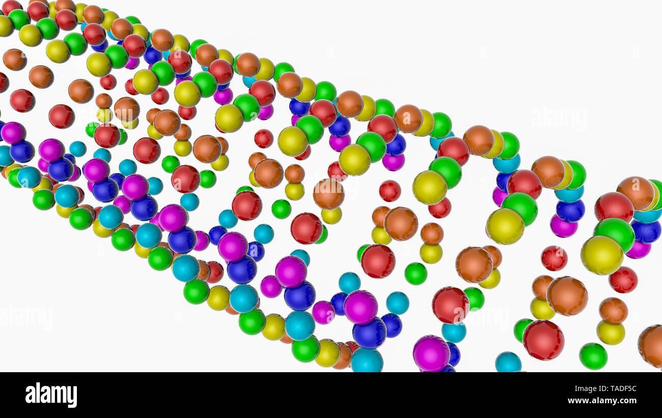 background from multi-colored spheres. Abstract rainbow illustration ...