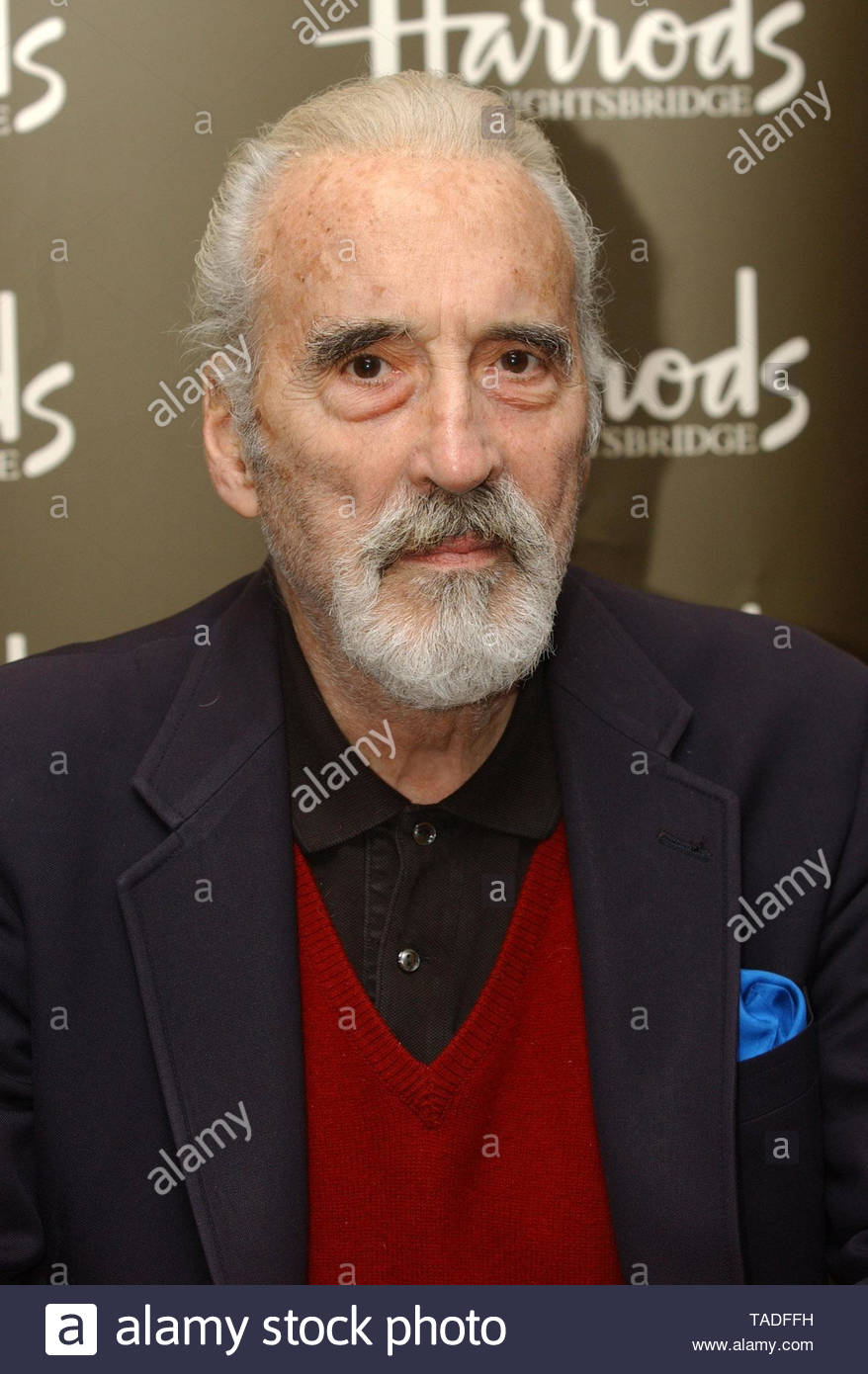 Christopher Lee And Actor High Resolution Stock Photography and Images ...