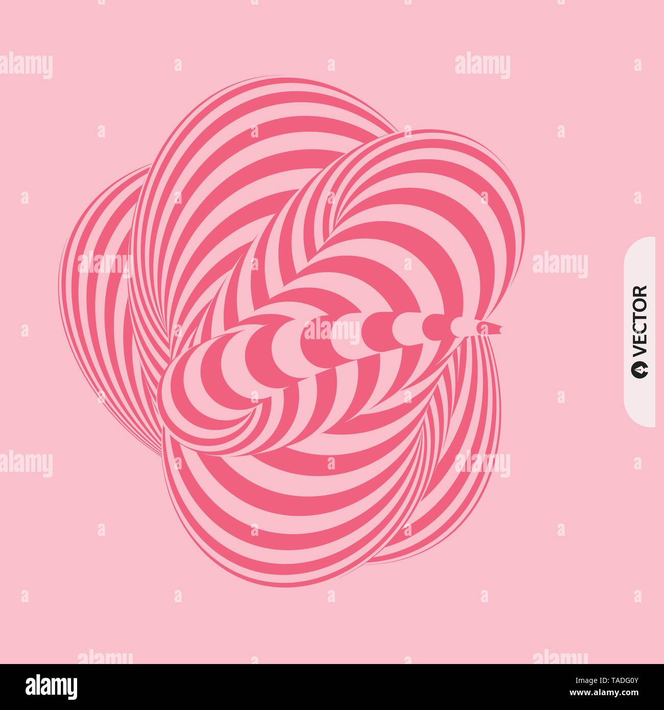 Pink abstraction vector vectors hi-res stock photography and images - Alamy