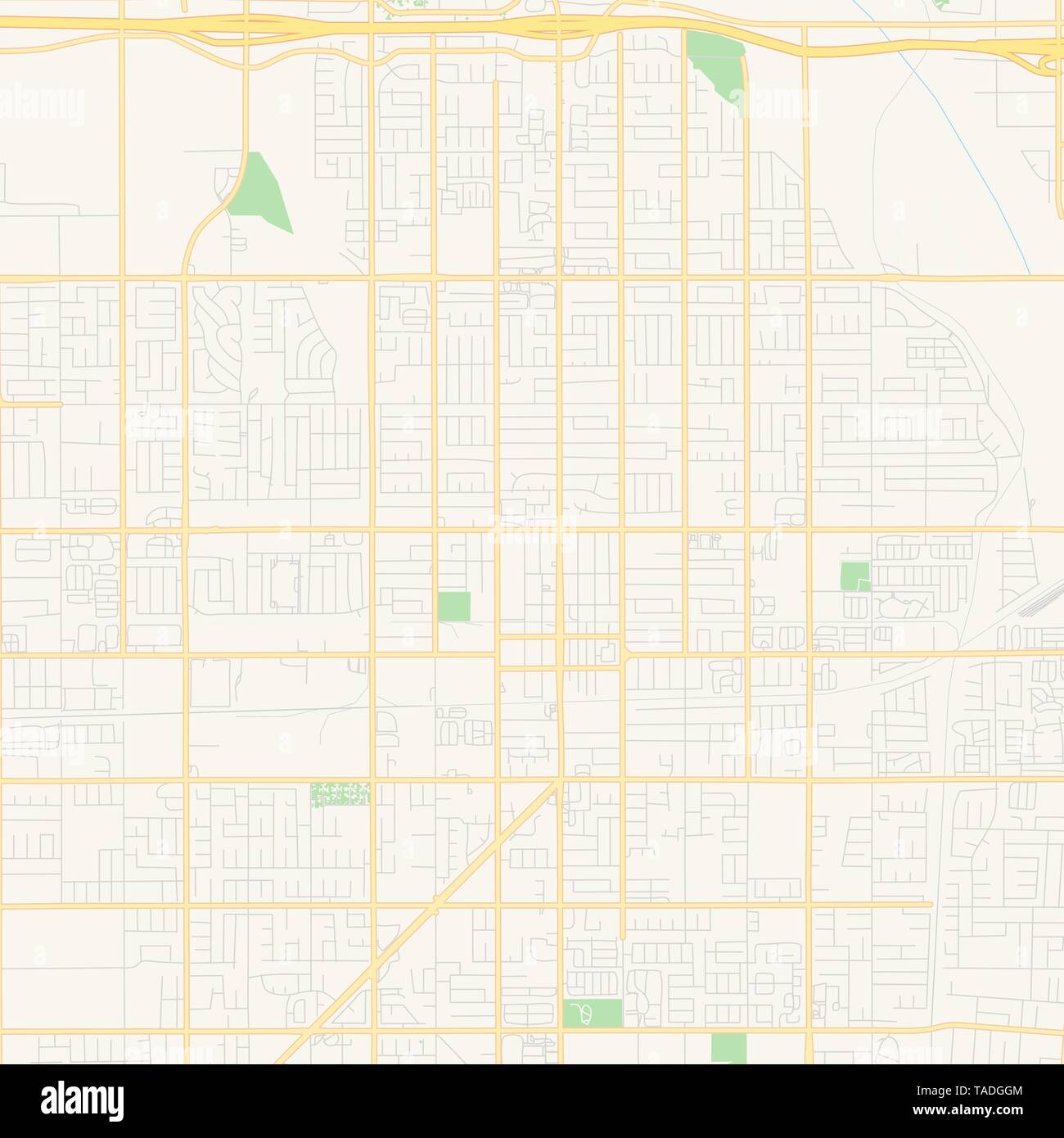 Rialto California Map