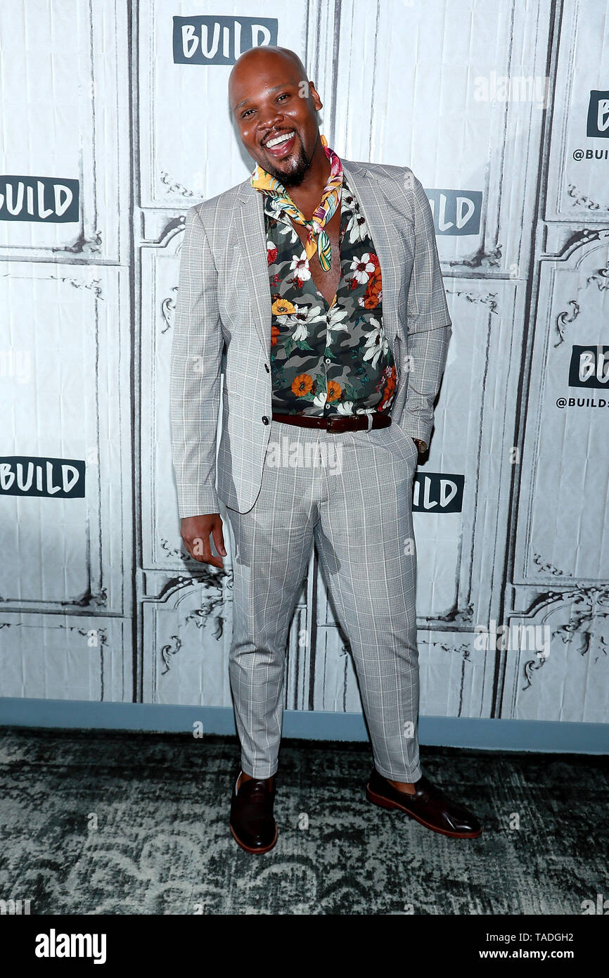 New York, USA. 23 May, 2019. Michael James Scott at the BUILD Series ...
