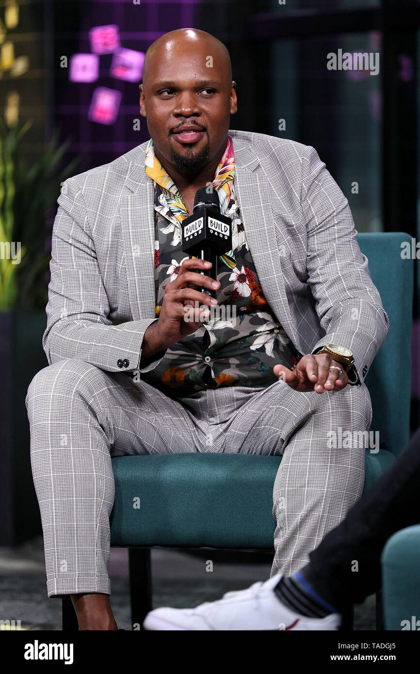 New York, USA. 23 May, 2019. Michael James Scott at the BUILD Series ...