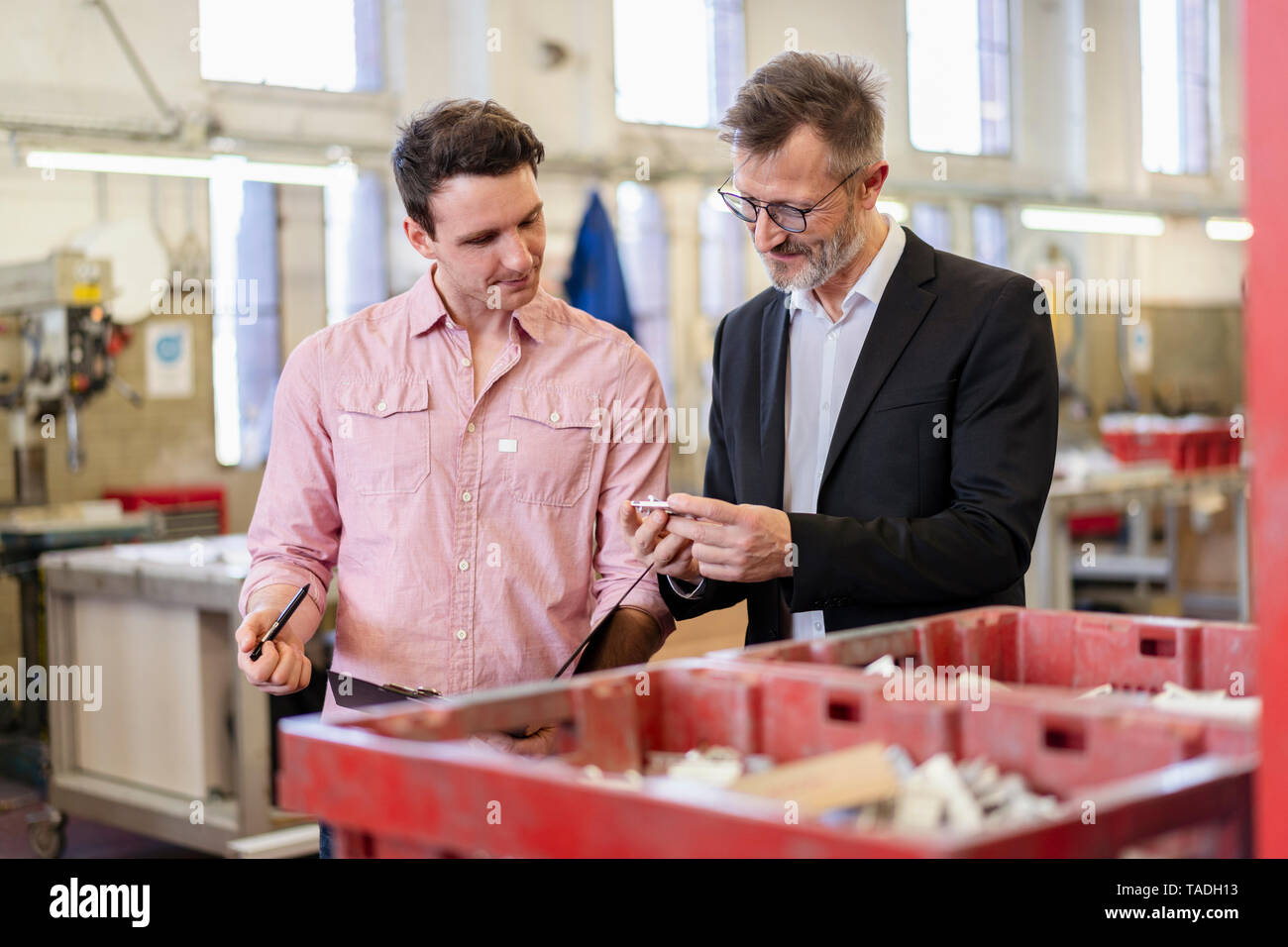 Two business men in meeting hi-res stock photography and images - Alamy