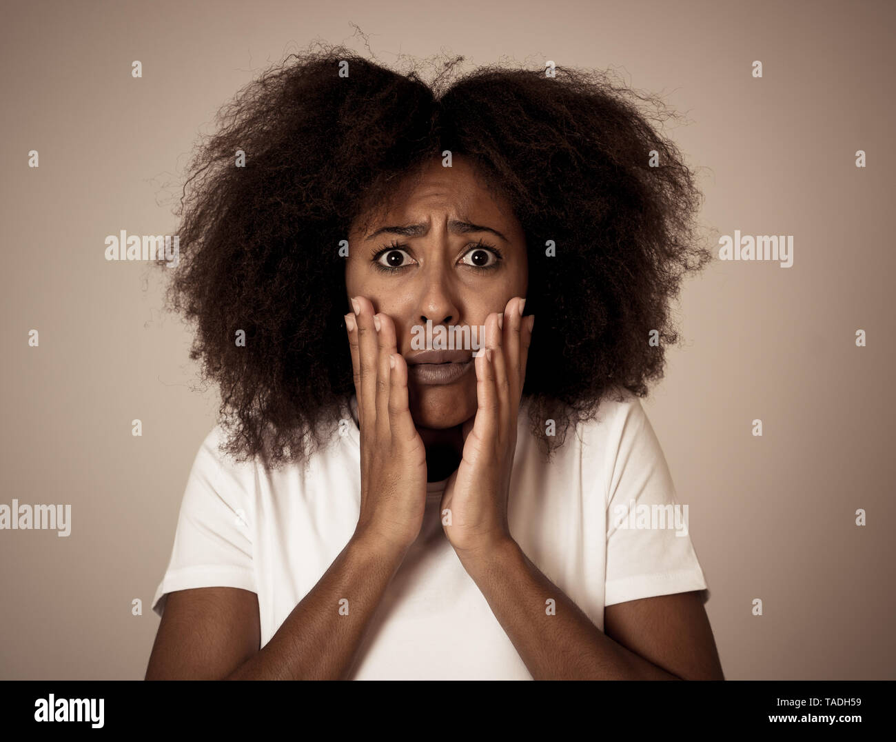 Horrified people hi-res stock photography and images - Alamy