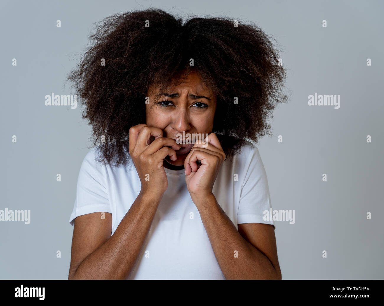 Horrified people hi-res stock photography and images - Alamy