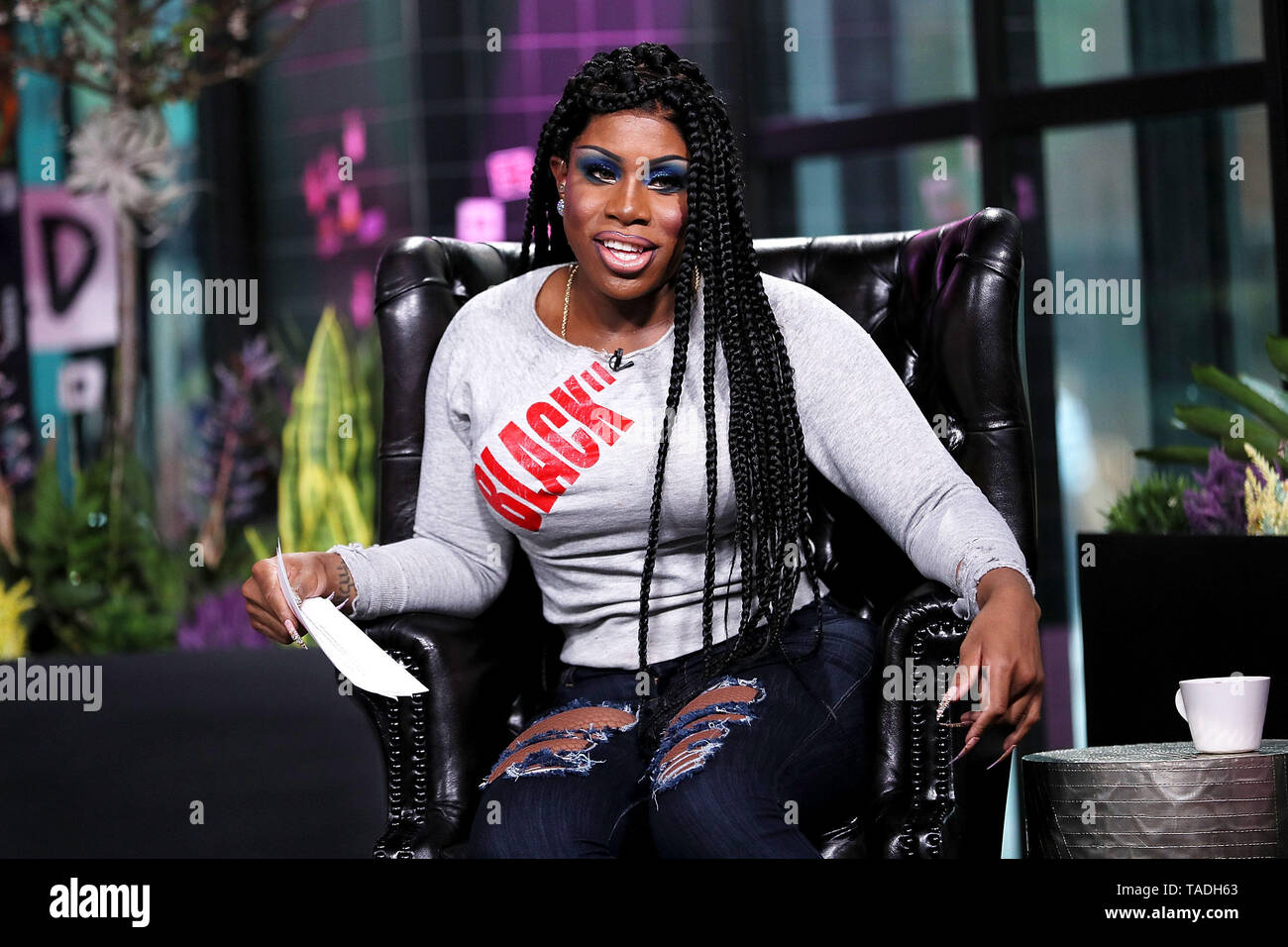 New York, USA. 23 May, 2019. Monet X Change at the BUILD Series: The X ...