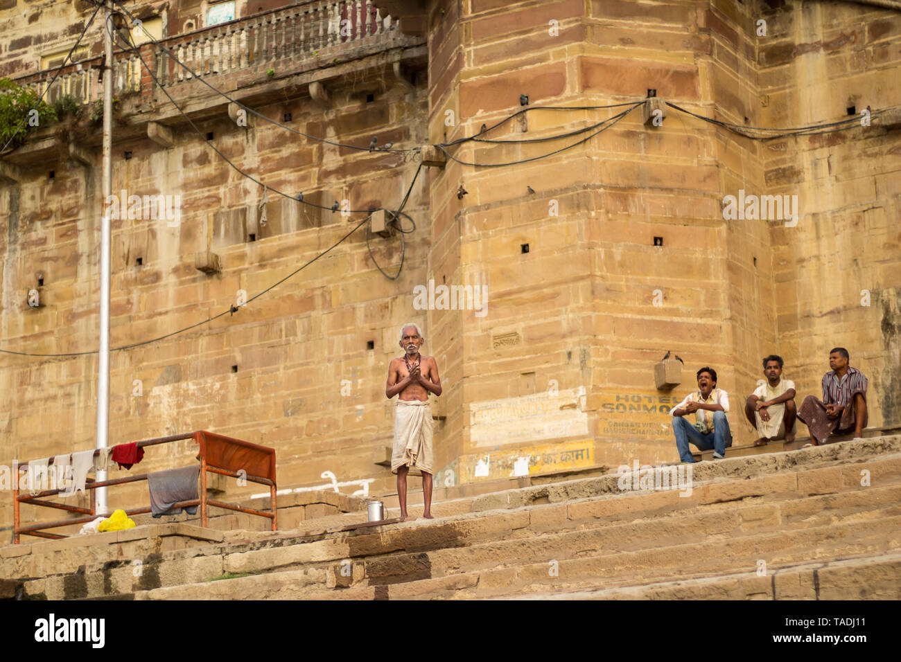Old blind man hi-res stock photography and images - Alamy