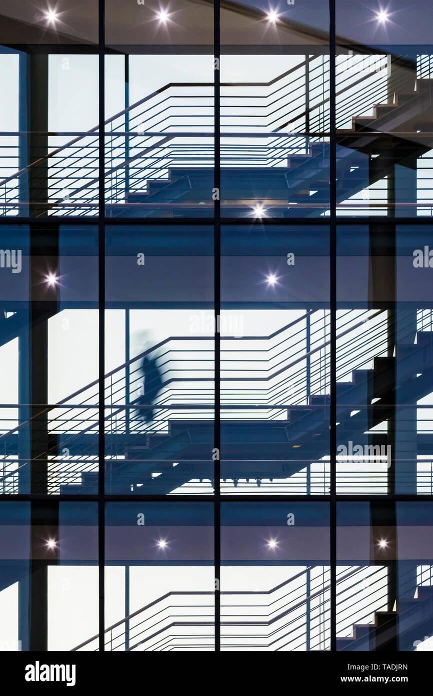 Office building stairs hi-res stock photography and images - Alamy