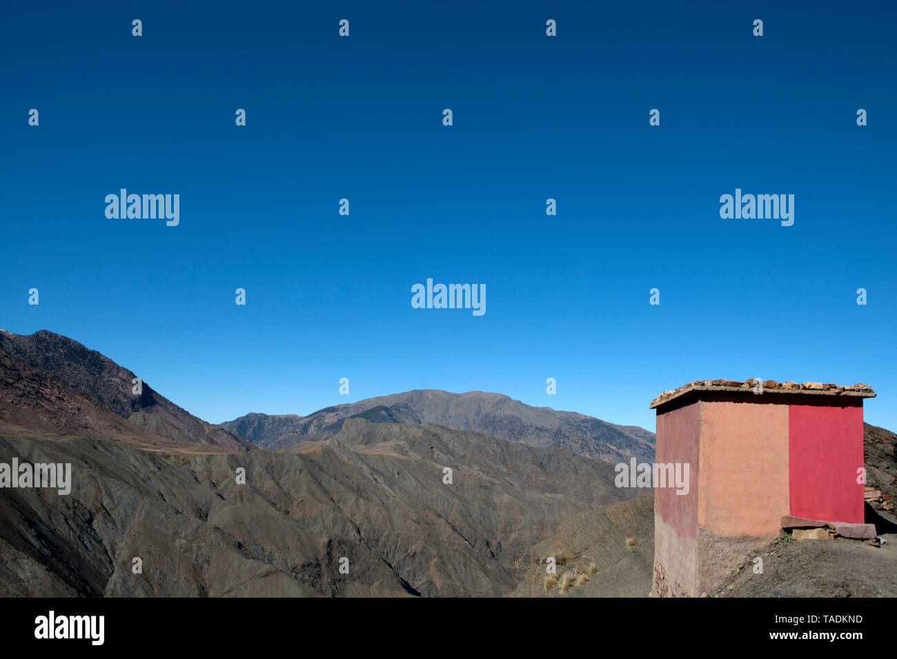 Morocco, View to Atlas Mountains Stock Photo - Alamy