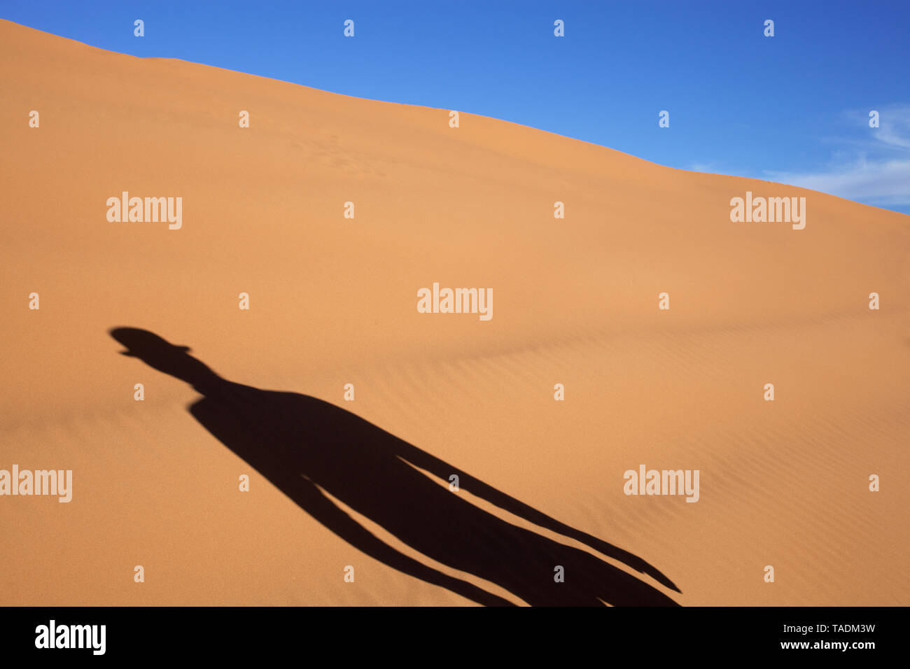 Shadow in the desert hi-res stock photography and images - Alamy