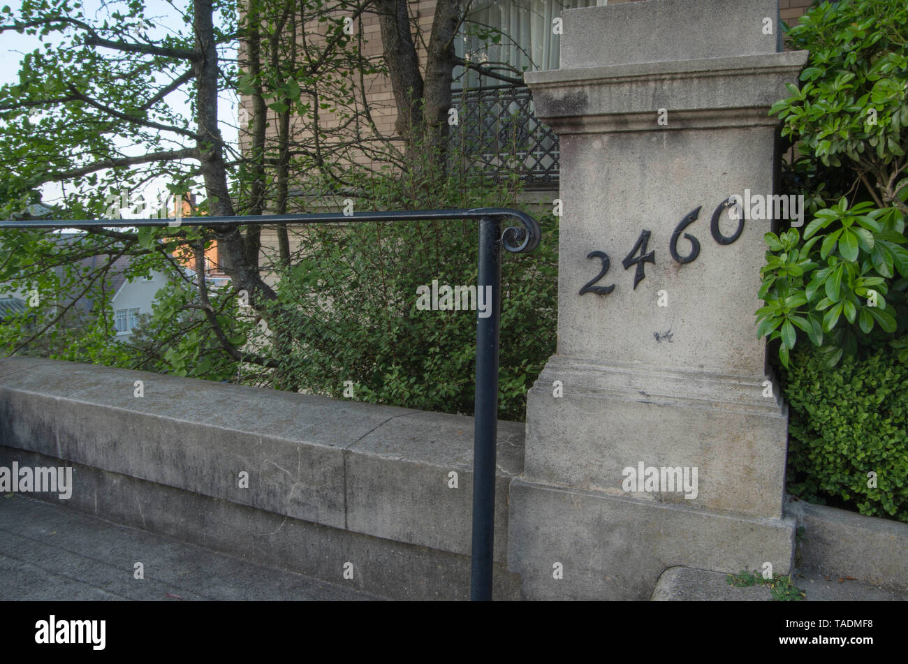 The Lyon Street Steps in San Francisco have some interesting features ...
