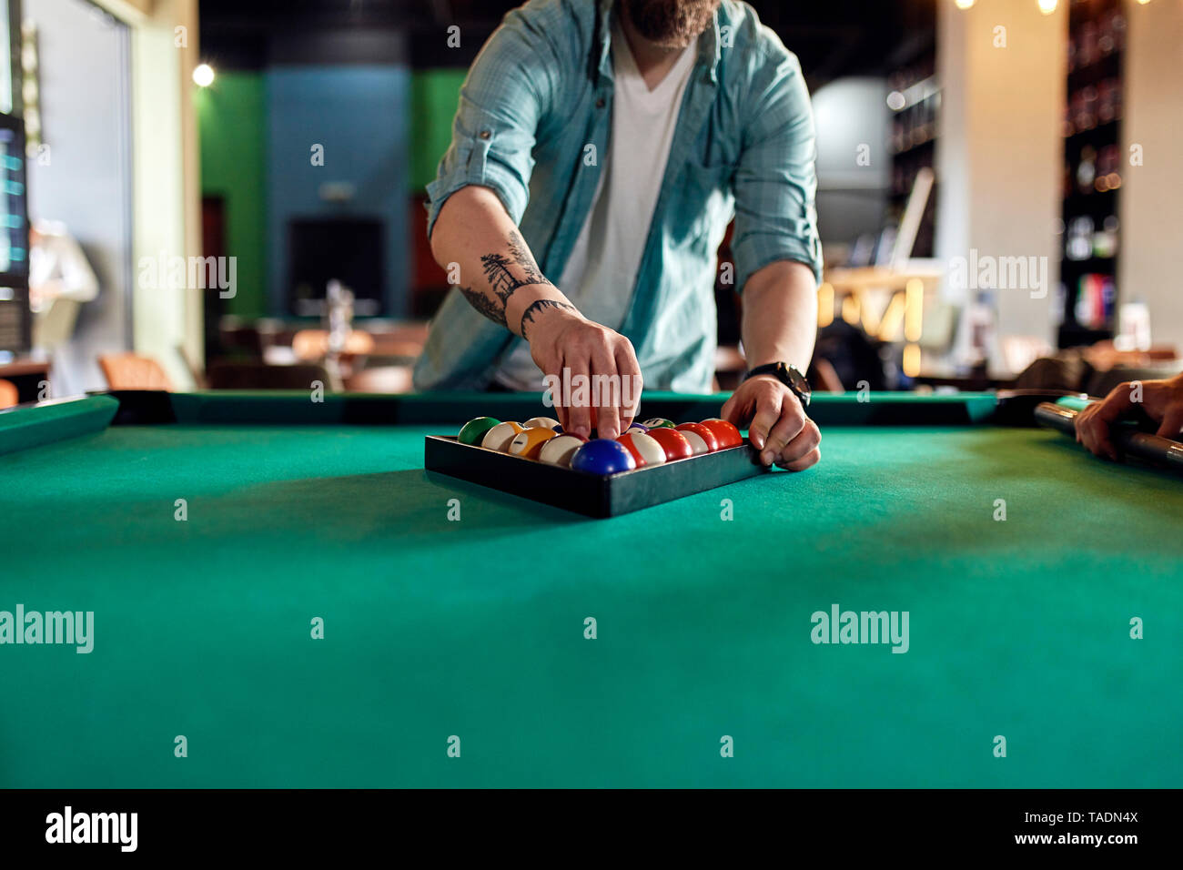 Billiards player hi-res stock photography and images - Alamy