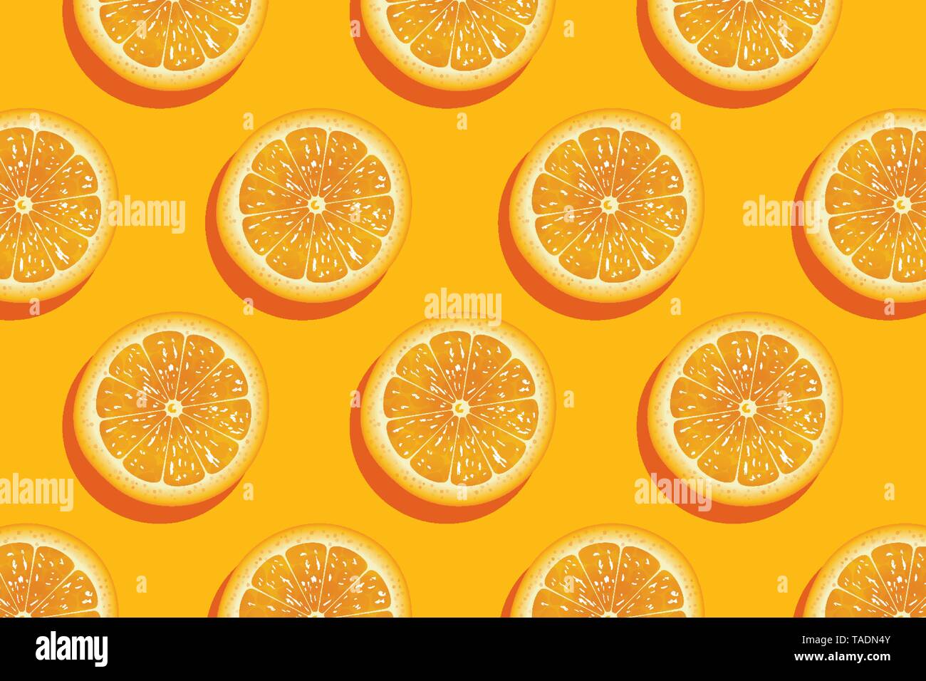 Orange juice slice Stock Vector Images - Alamy