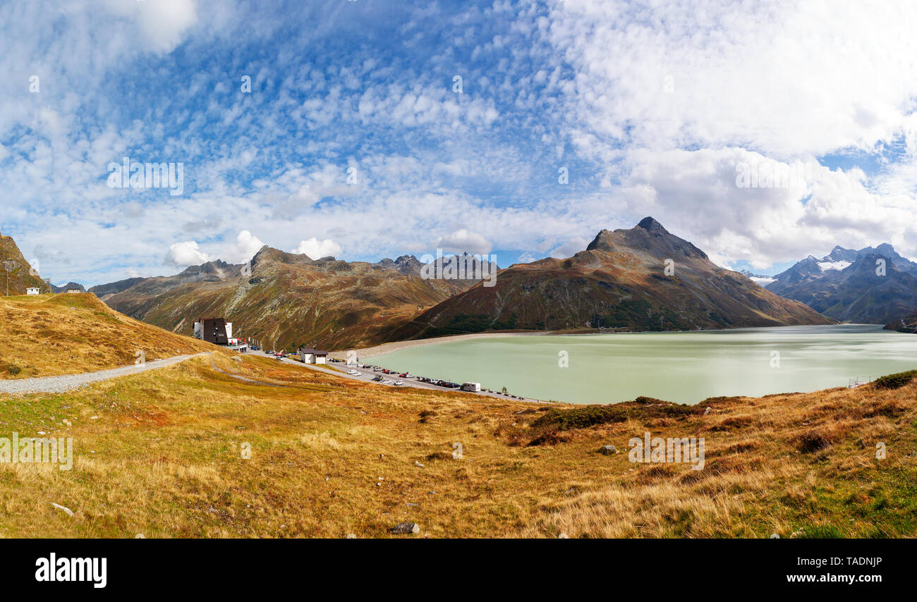 Austria, Vorarlberg, Bielerhoehe, Silvretta Reservoir Stock Photo - Alamy