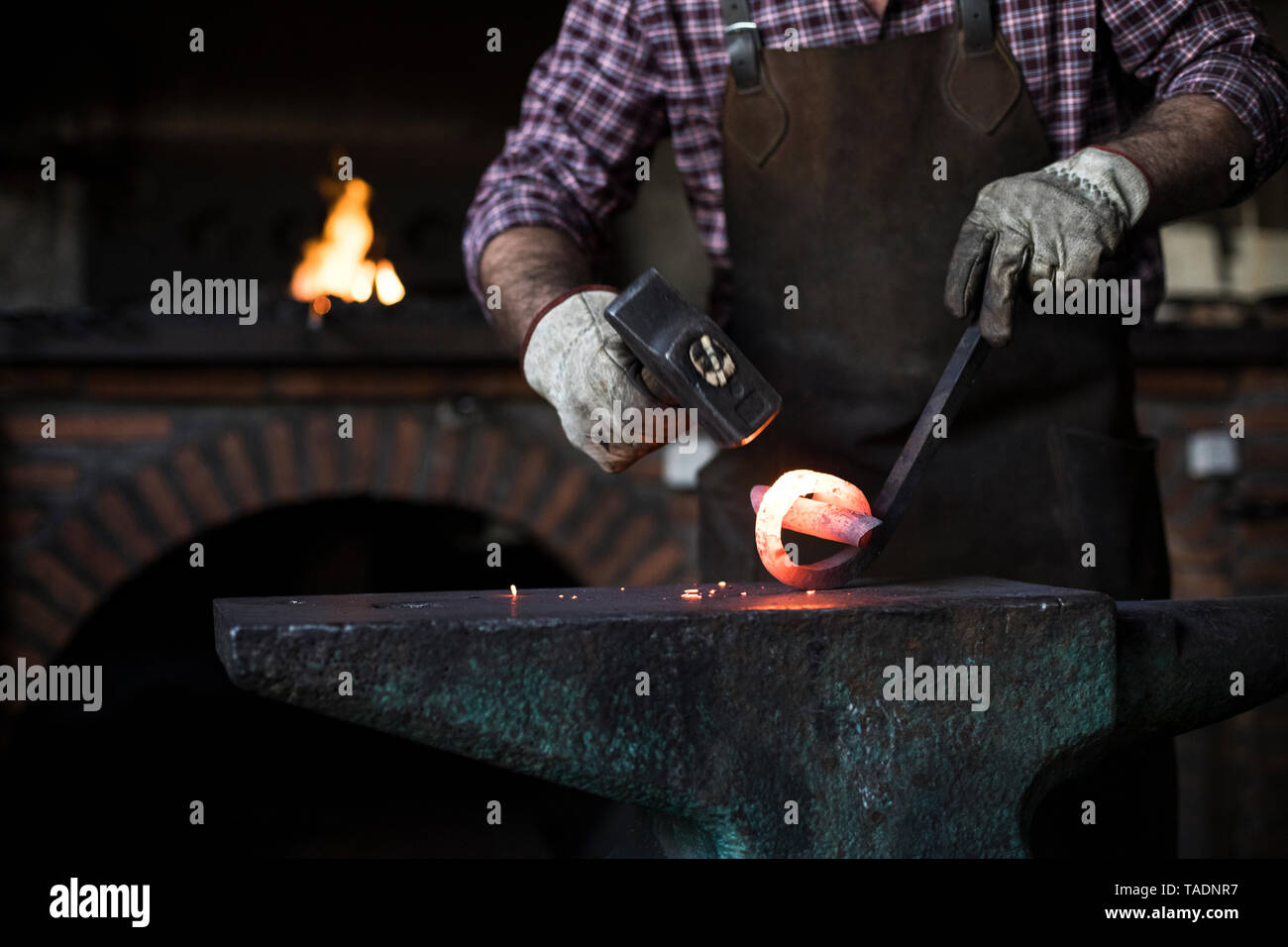 Forging Hammer High Resolution Stock Photography and Images - Alamy