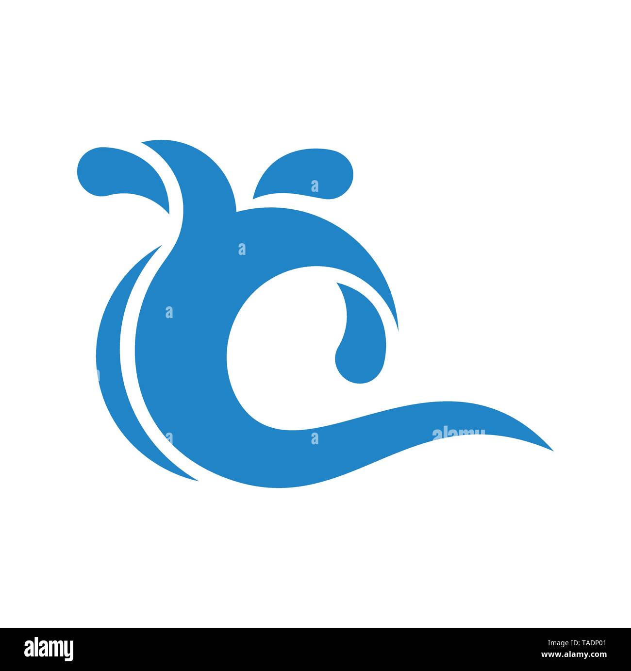 Rolling waves Cut Out Stock Images & Pictures - Alamy