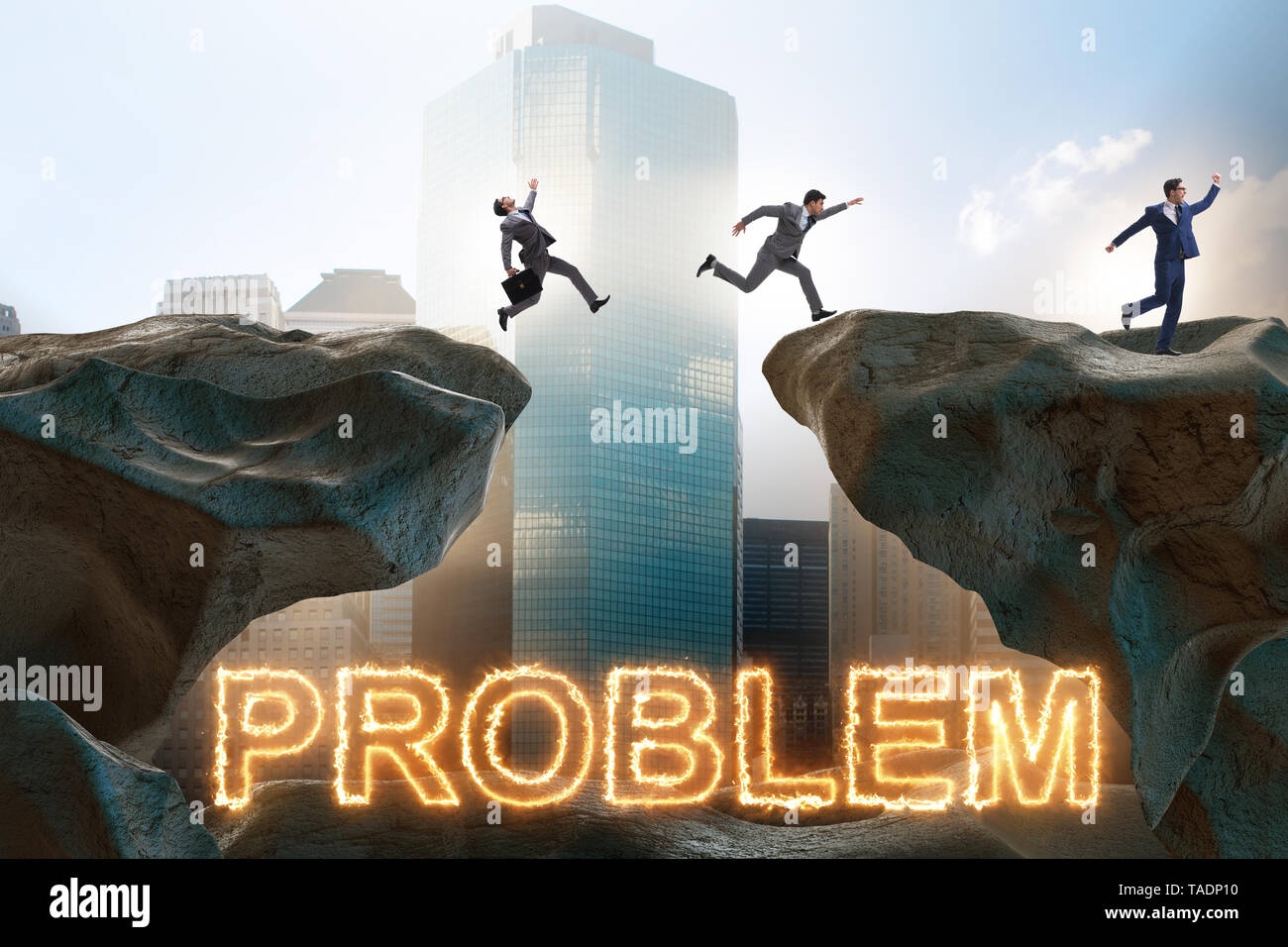 Man jumping over fire hi-res stock photography and images - Alamy