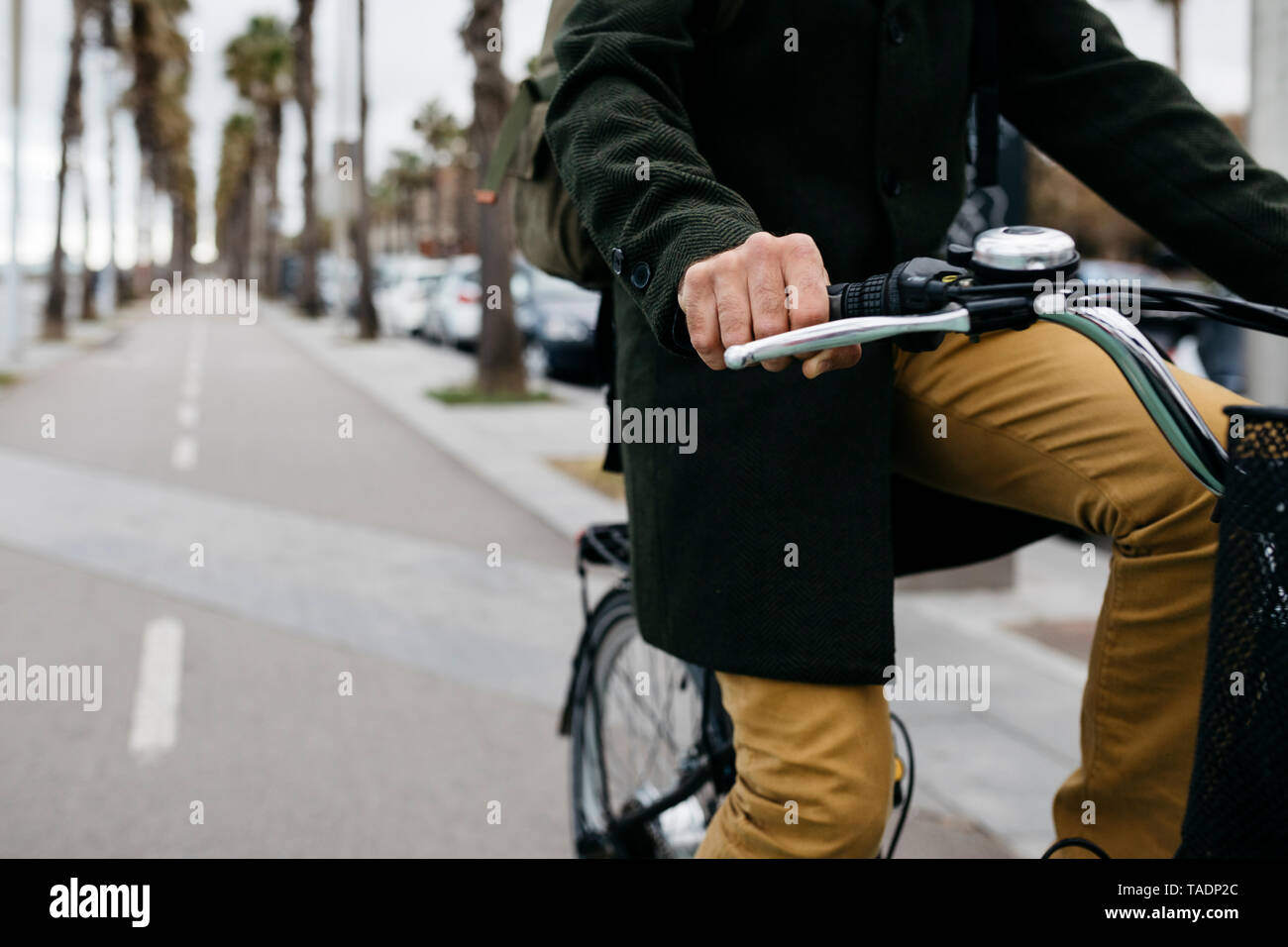 Man riding an e bike hi-res stock photography and images - Alamy