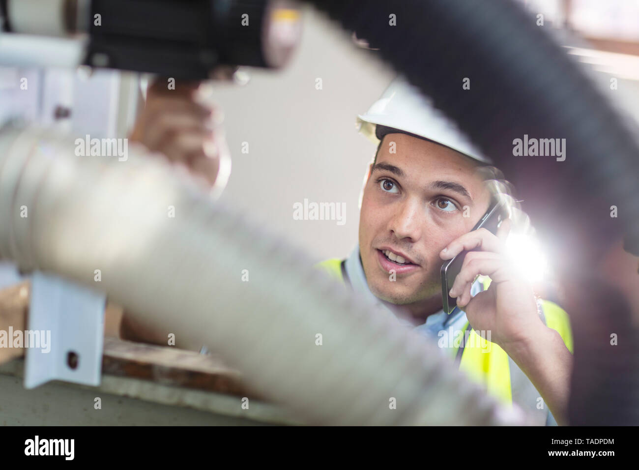 Work talking hi-res stock photography and images - Alamy
