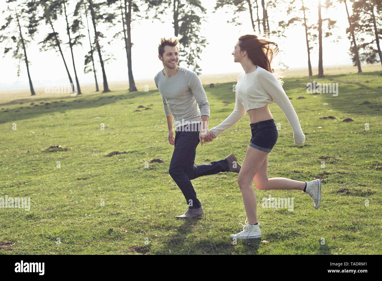 Hand in hand hi-res stock photography and images - Alamy