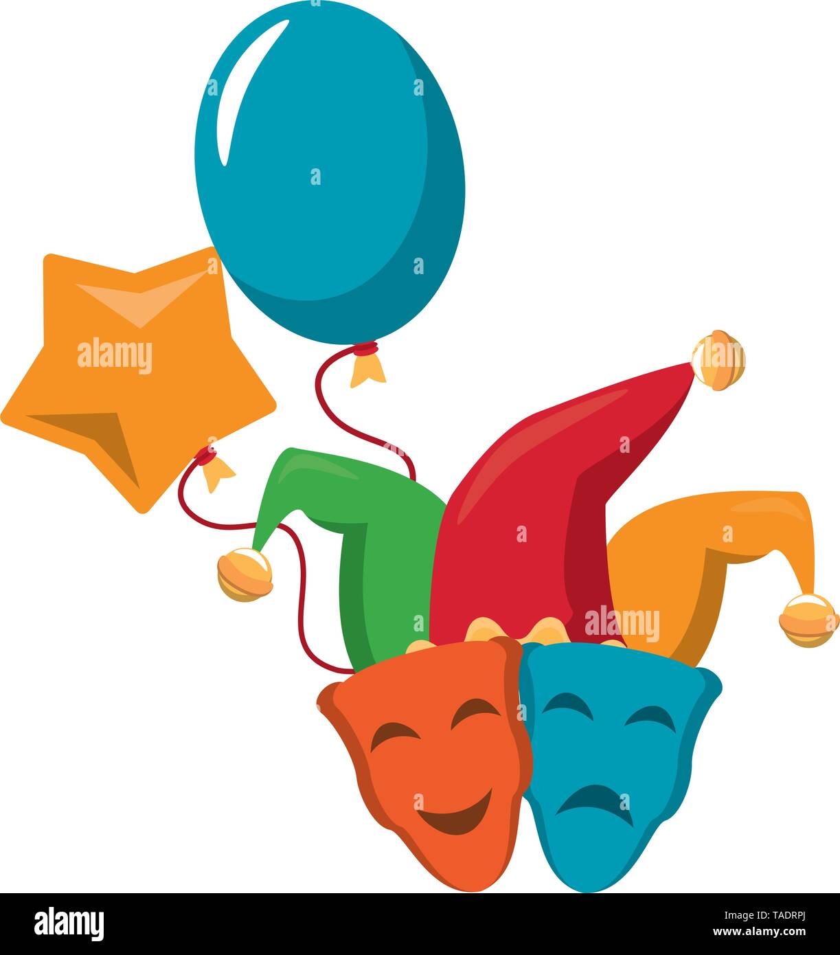 Carnival circus festival cartoons vector illustration Stock Vector ...