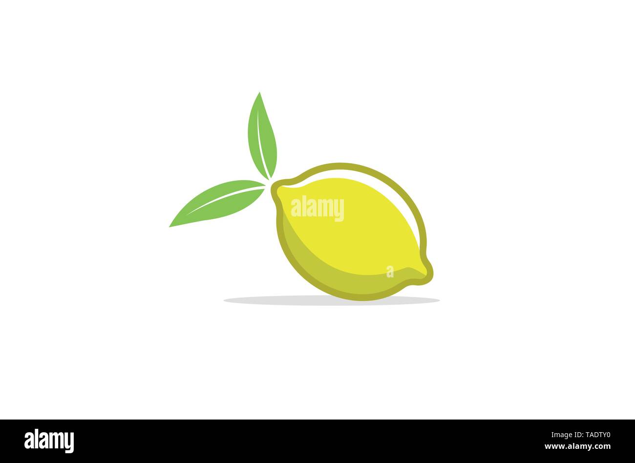 Creative Lemon Fruit Logo Vector Stock Vector Image & Art - Alamy