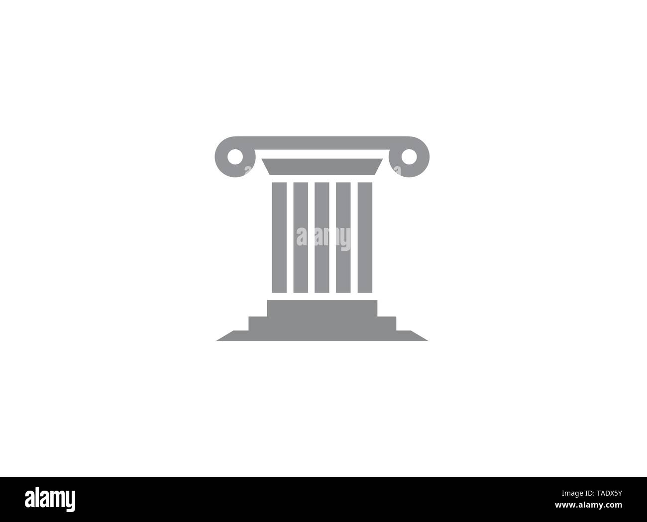 Justice architecture Stock Vector Images - Alamy