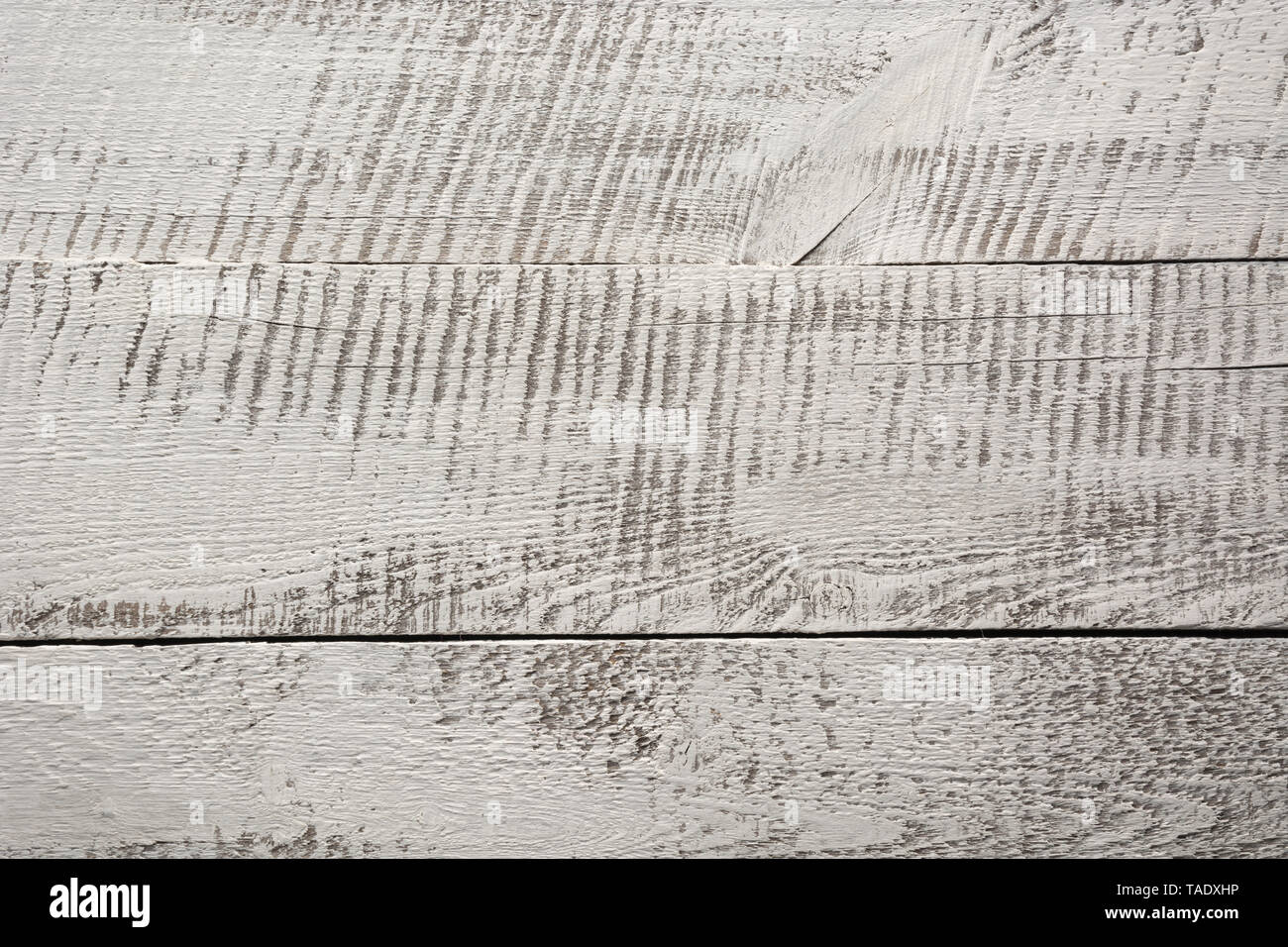 Rustic old painted white wooden board. Plank. Pattern. Background Stock ...