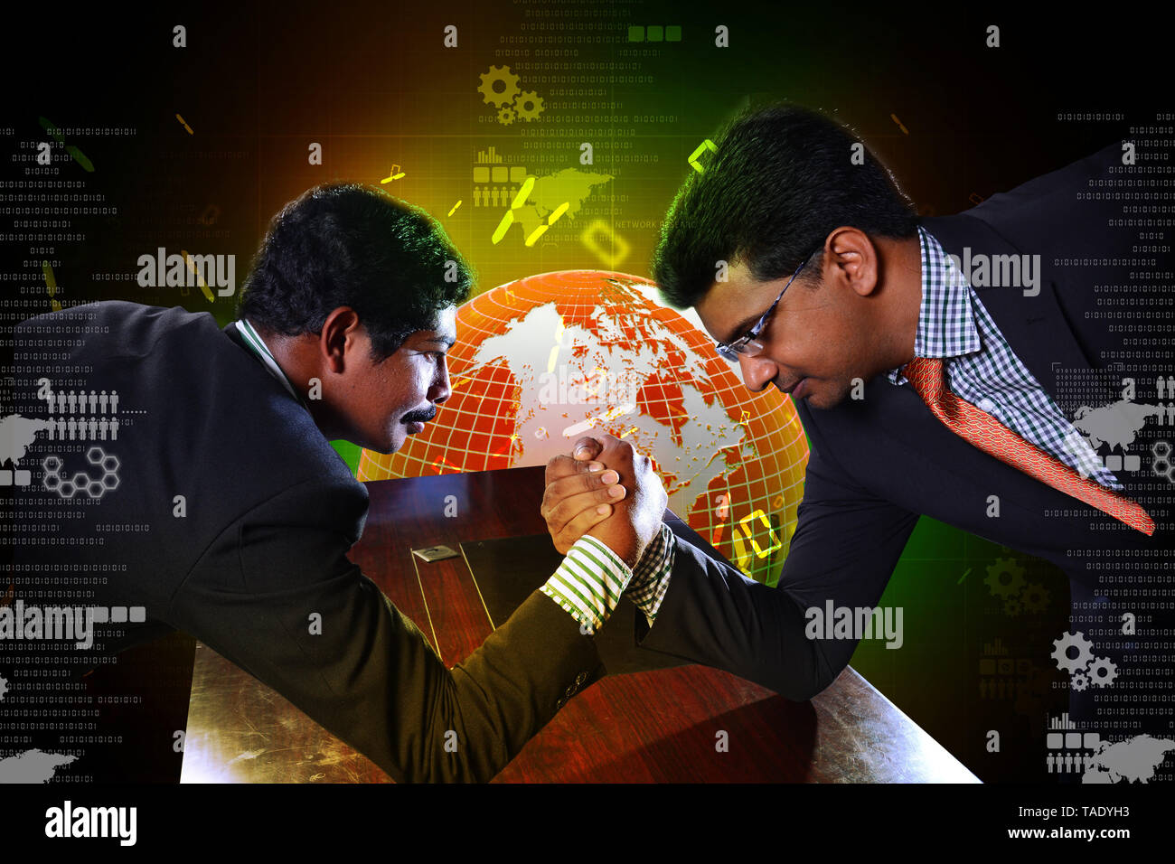 People in business competition Stock Photo - Alamy